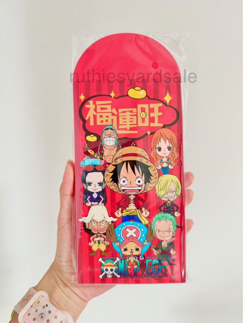 🧧READY STOCK🧧 CNY Anime Kimetsu One Piece Sanrio Red Packets Angbao ...