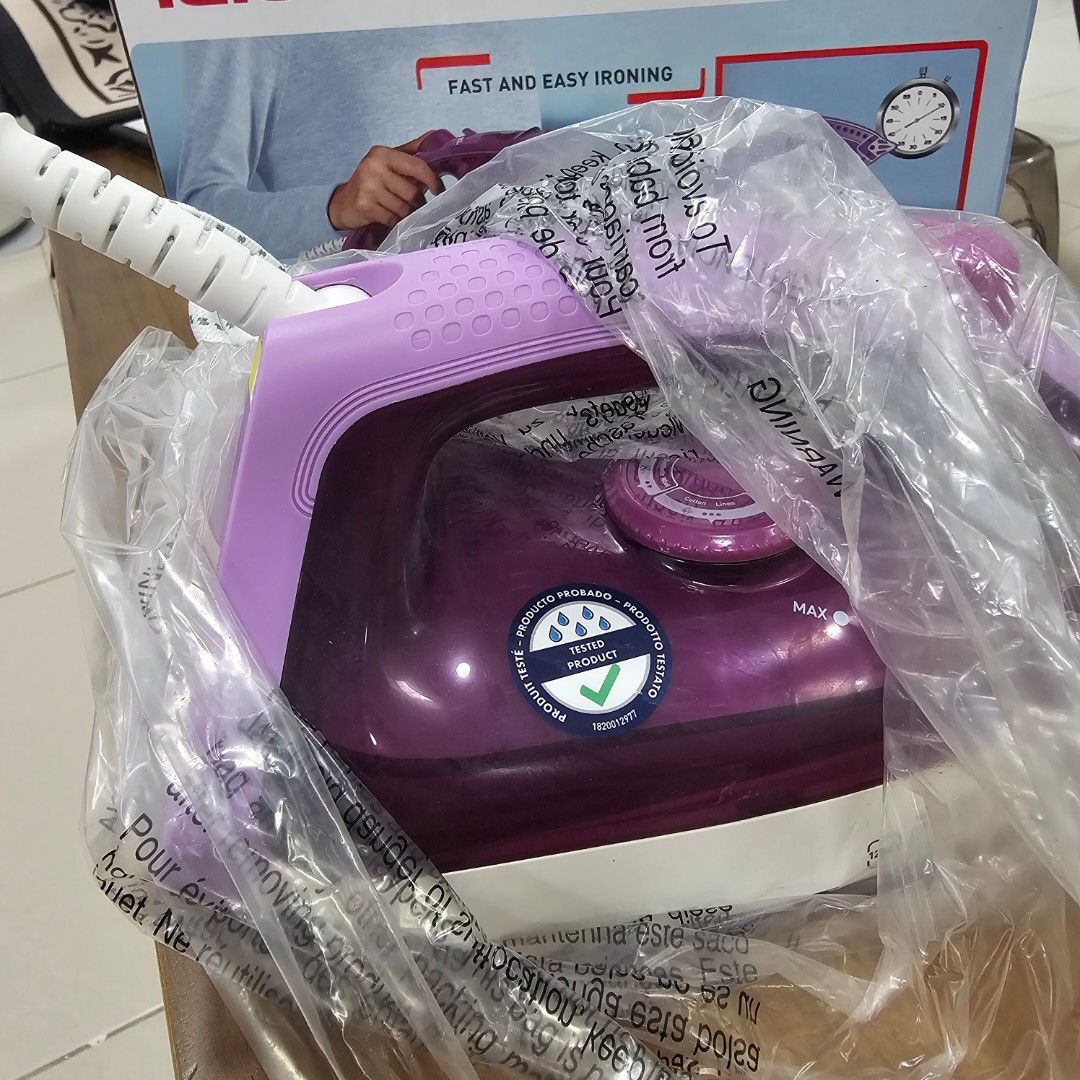 Tefal Easy Steam Iron - Brand New, TV & Home Appliances, Irons ...