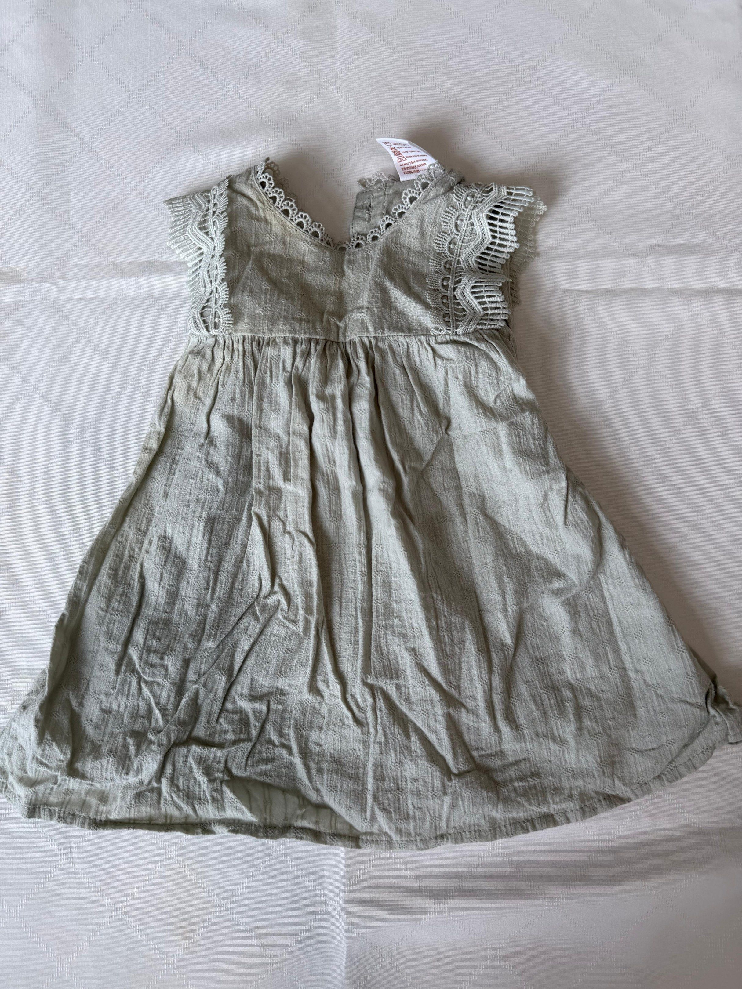 Tiny Button Baby Dress (0-6 Months), Babies & Kids, Babies & Kids ...