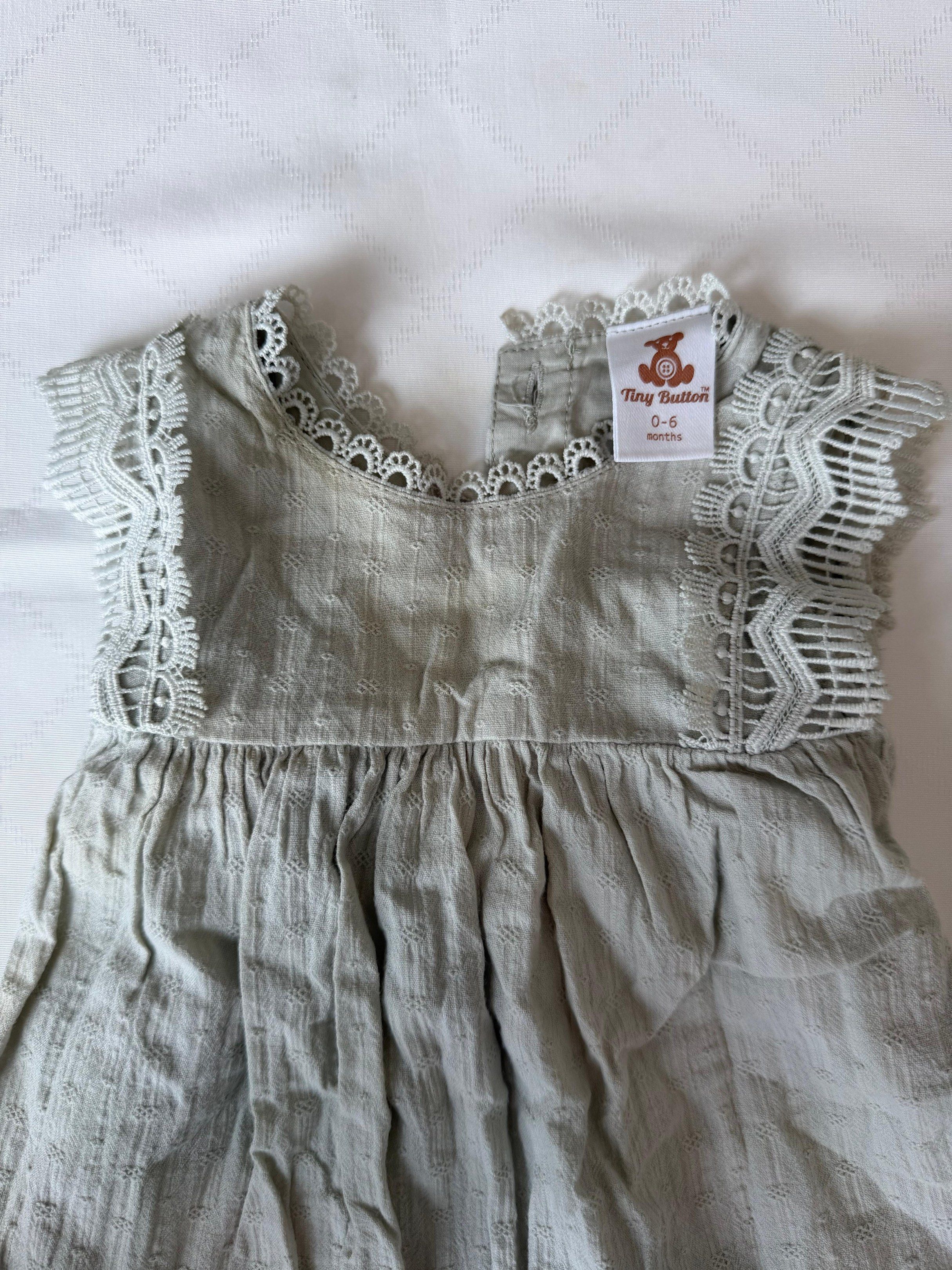 Tiny Button Baby Dress (0-6 Months), Babies & Kids, Babies & Kids ...