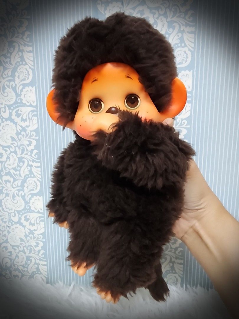 [TOHO JAPAN] Vintage Monchhichi Sleepy Eye Daisuke Monkey Plush Toy ...