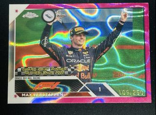 2023 Topps Dynasty F1 Max Verstappen Triple Relic Auto, Hobbies & Toys ...