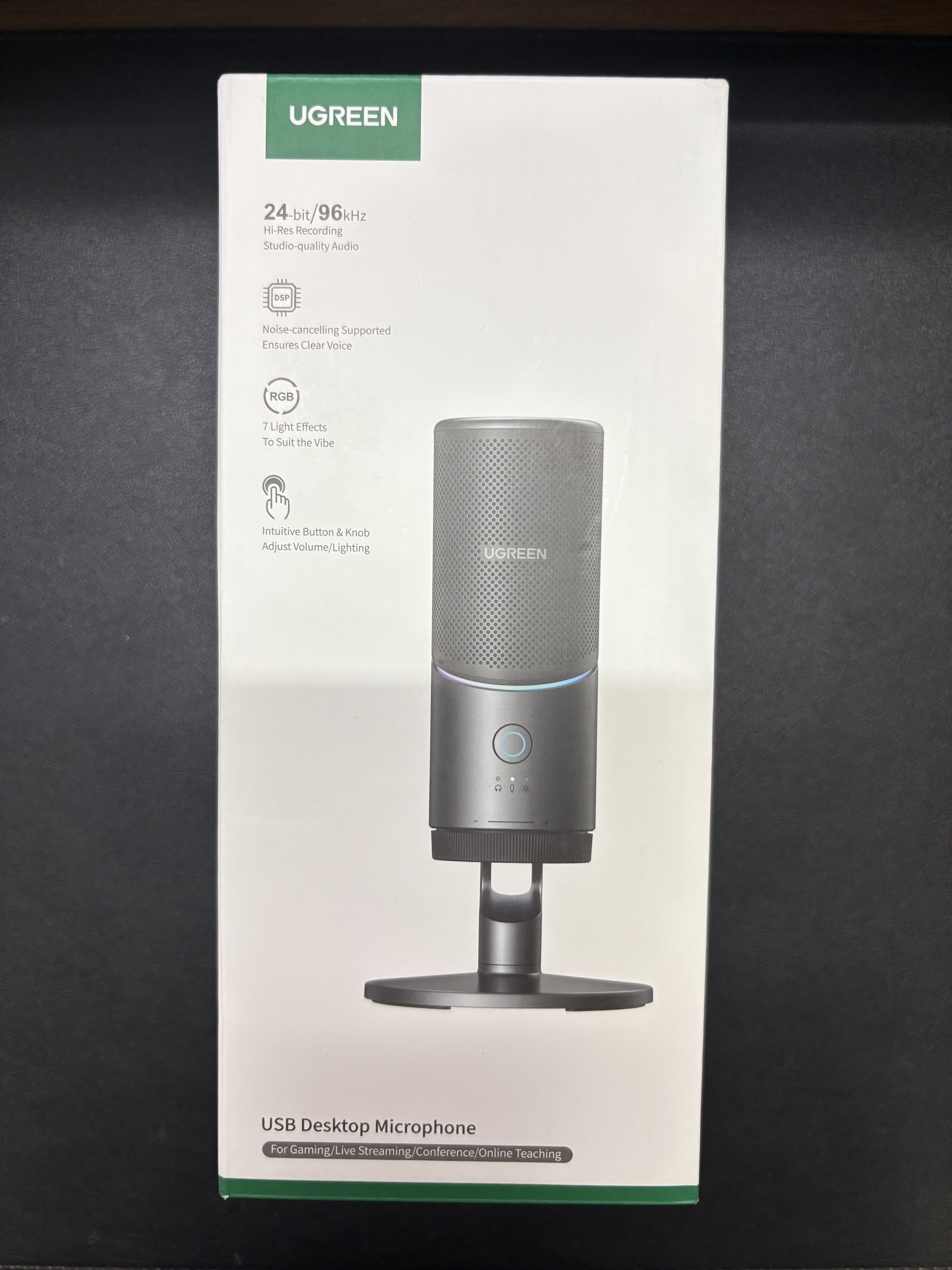 UGREEN CM700 USB Desktop Microphone, Audio, Microphones on Carousell