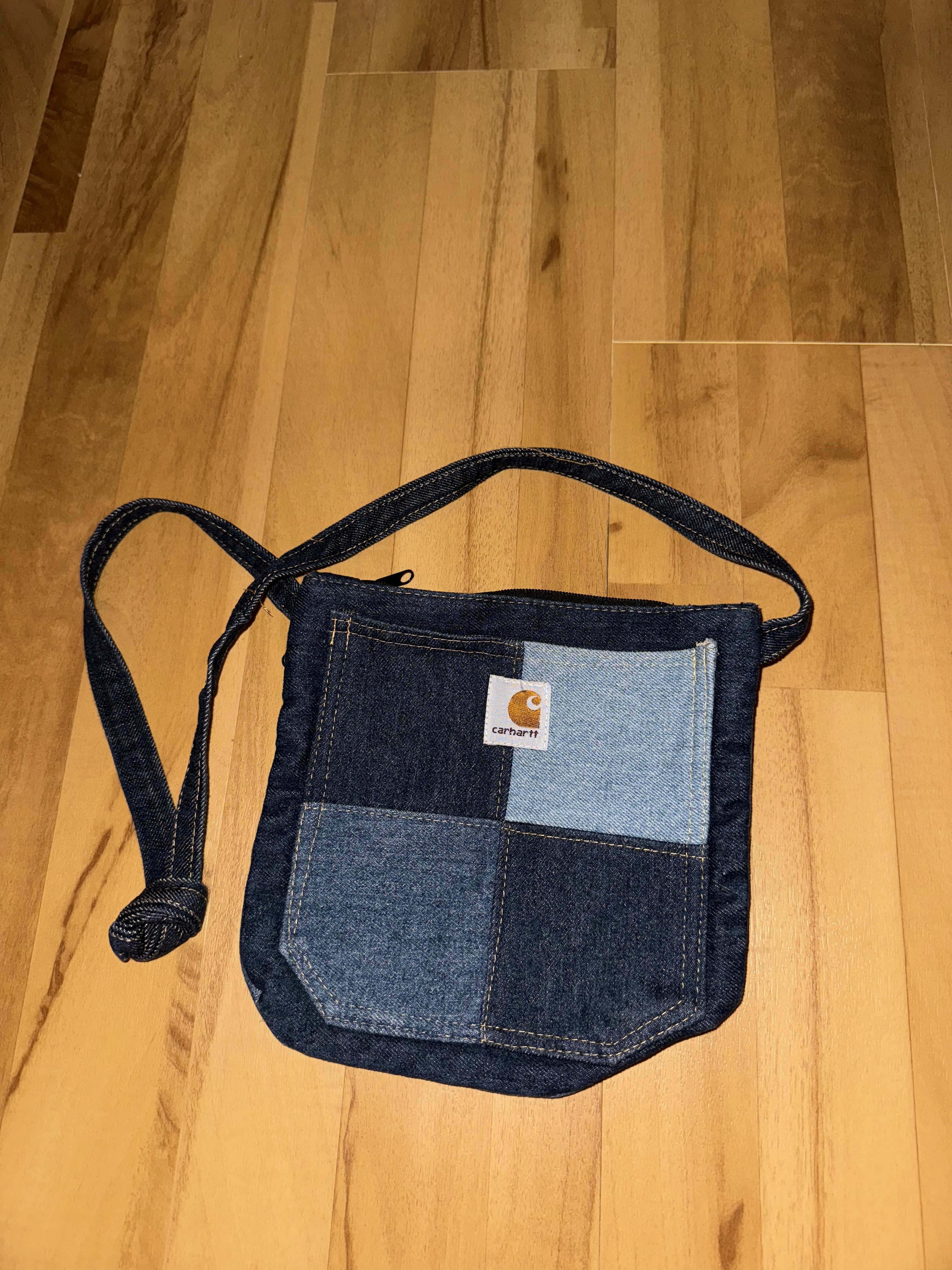 Vintage Carhart denim sling bag, Women's Fashion, Bags & Wallets, Cross ...