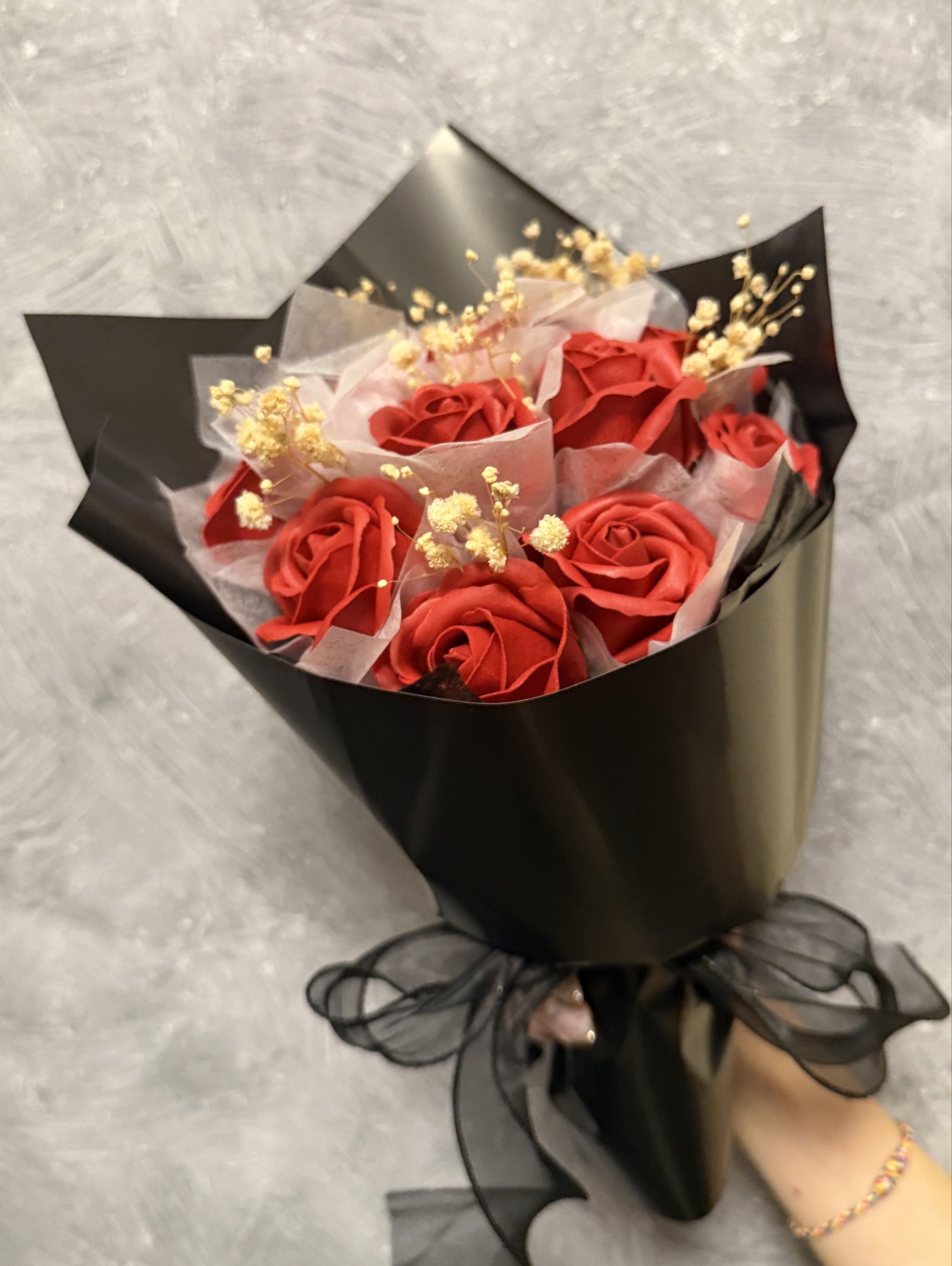 11 Red Rose Eternal Flower Bouquet V2.0| Valentine’s Day Gift | Soap ...