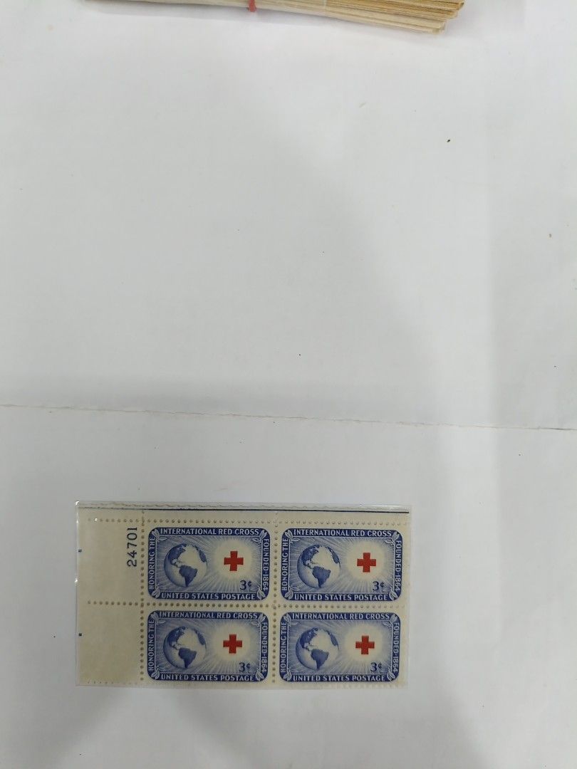 1964 USA stamps International Red Cross, Hobbies & Toys, Memorabilia ...