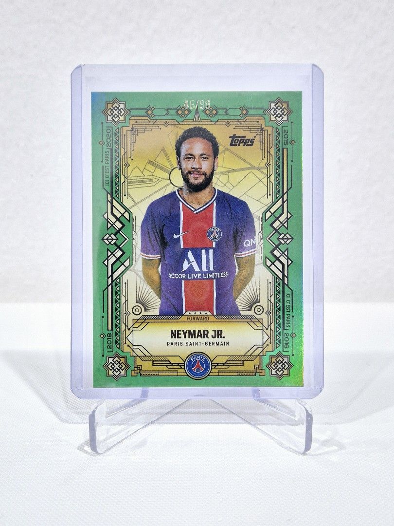 2025/26 Topps Team Set Paris Saint Germain PSG Neymar JR and Zlatan ...