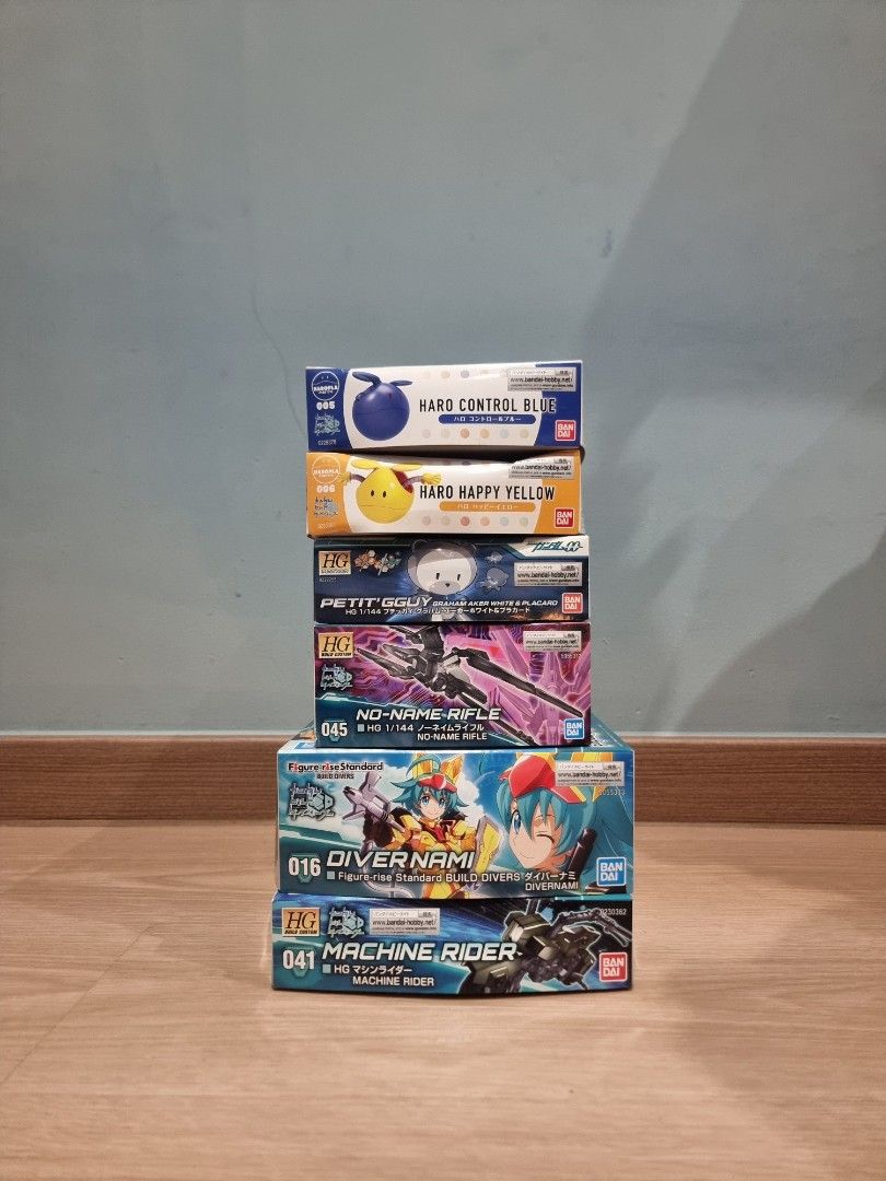 Bandai Gundam Build Fight HG & Figure Rise Model Kits - Build Divers ...