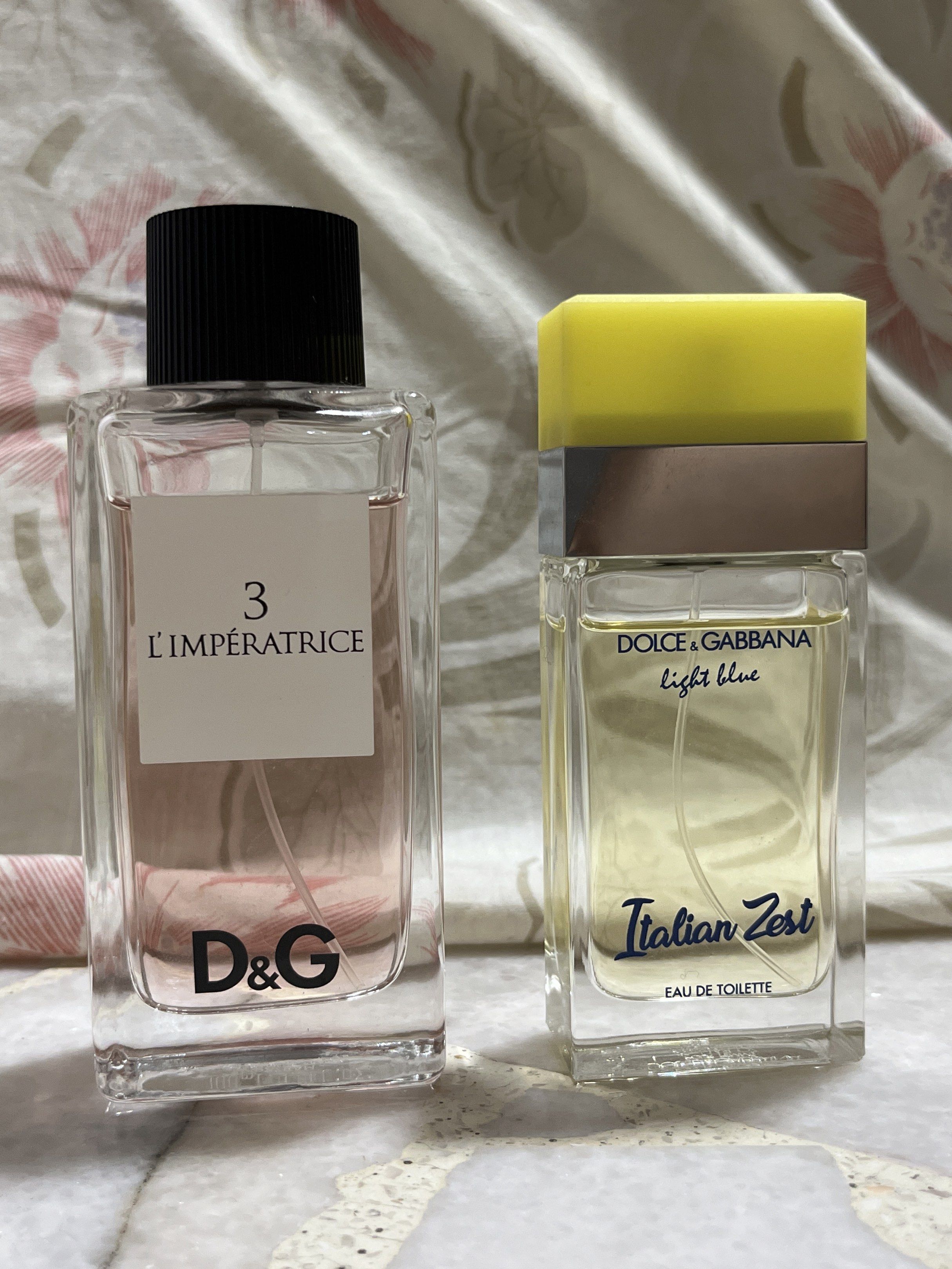 D&G Light Blue Italian Zest & L'Imperatrice Perfume, Beauty & Personal ...