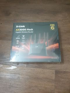 D-Link AX3000 Mesh Gigabit Wireless Router, Computers & Tech, Parts ...