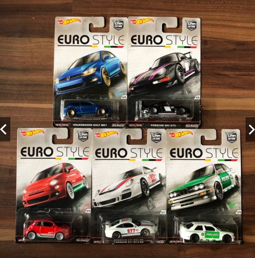 Hot Wheels Euro Style Diecast Cars, Hobbies & Toys, Toys & Games on ...