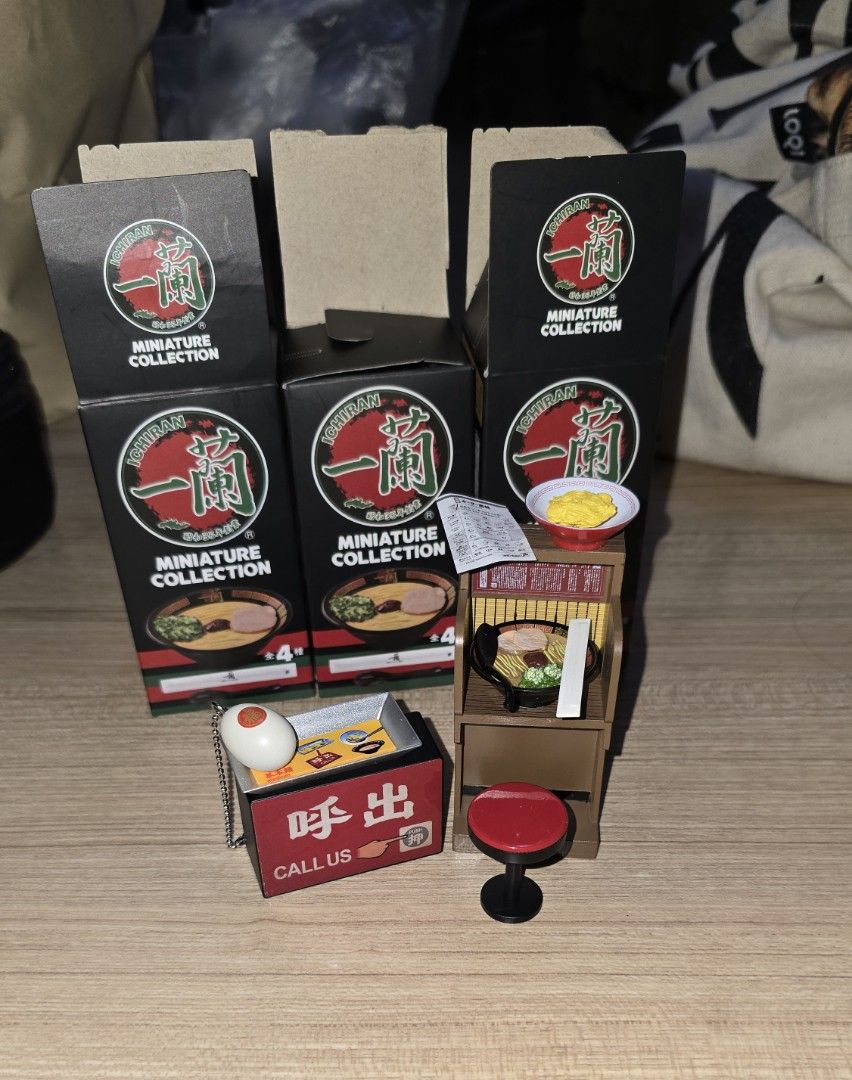 Ichiran Ramen Miniature Collection (Full Set), Hobbies & Toys, Toys ...