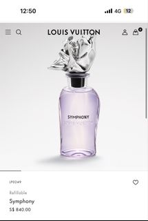 Louis Vuitton Symphony 100ml perfume, Beauty & Personal Care, Fragrance ...