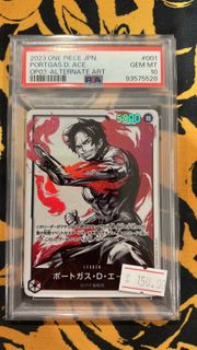 One Piece - portgas.d.ace OP13-119 SEC ALT ART / Carrying On His Will ...