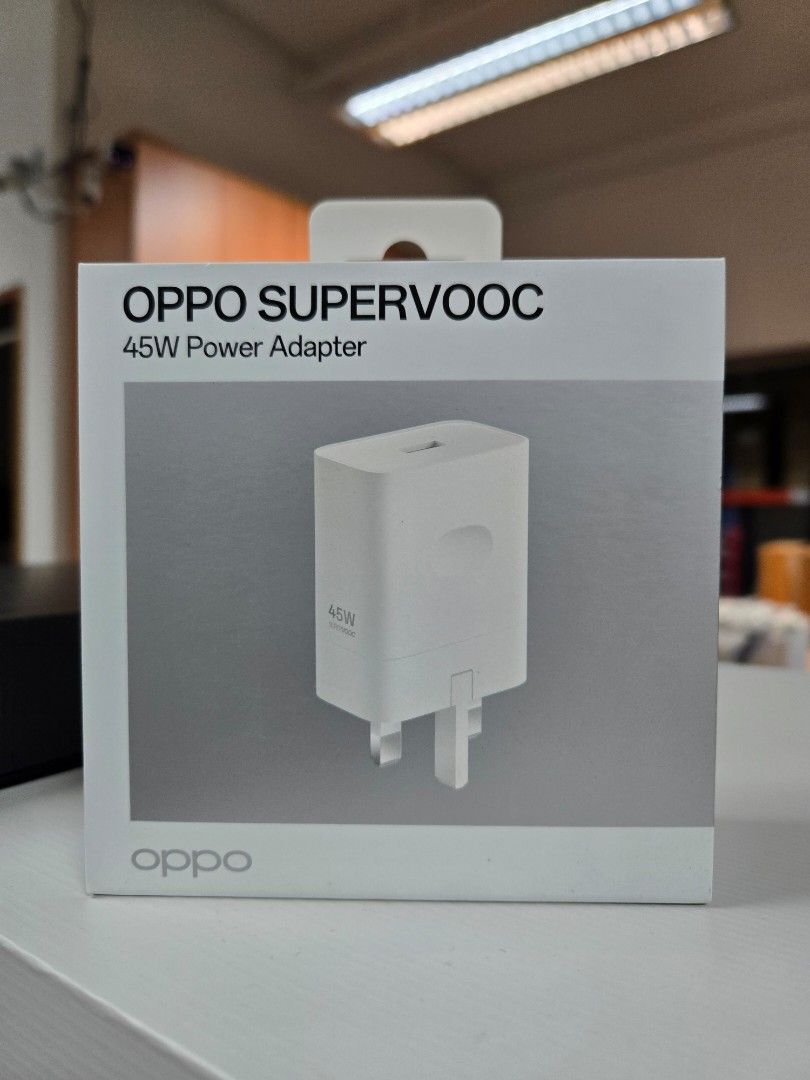 OPPO SUPERVOOC 45W Power Adapter, Mobile Phones & Gadgets, Mobile ...