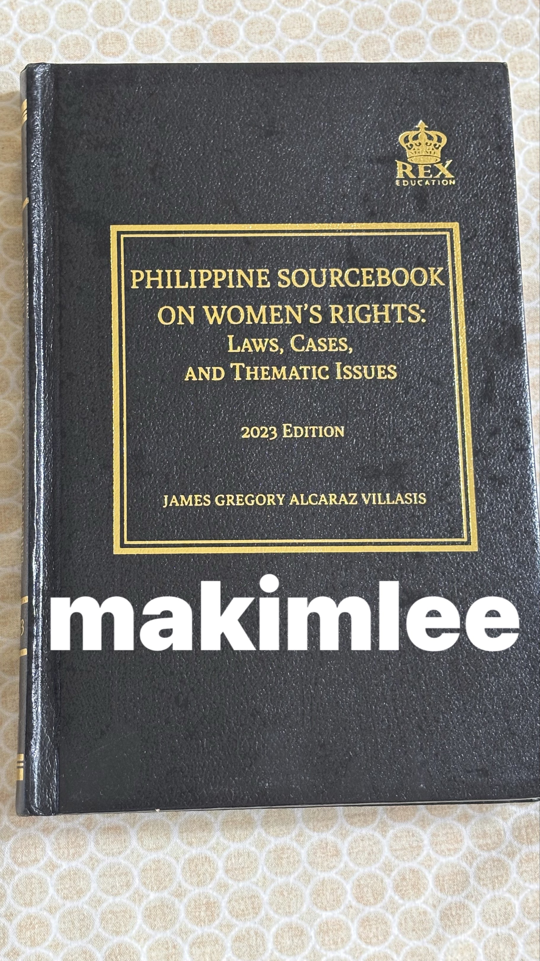 Philippine Sourcebook on Women's Rights 2023 Villasis, Hobbies & Toys ...