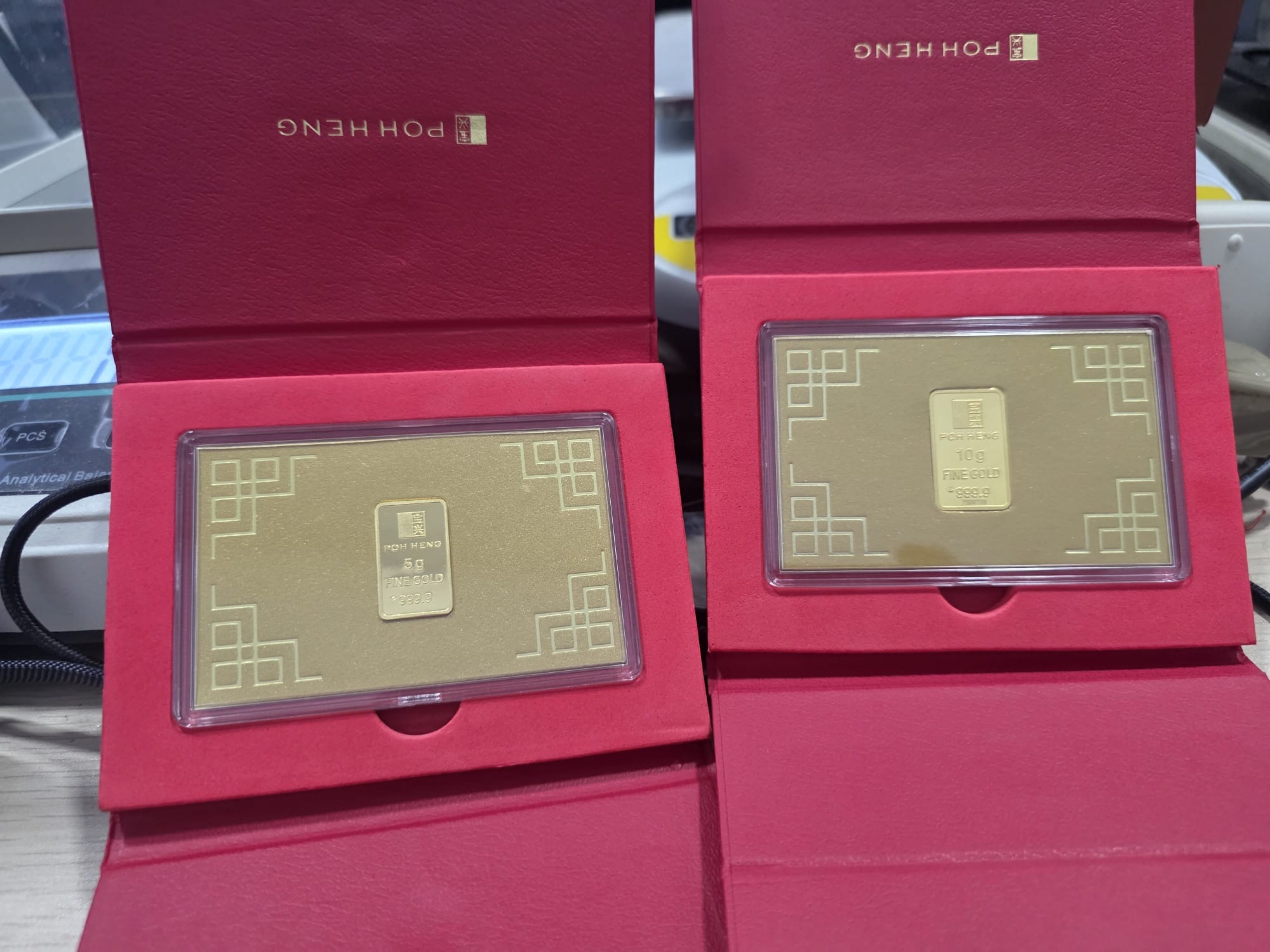 Poh Heng 5g and 10g Fine Gold Bars (Can trade with SK or PAMP, Poh Heng ...