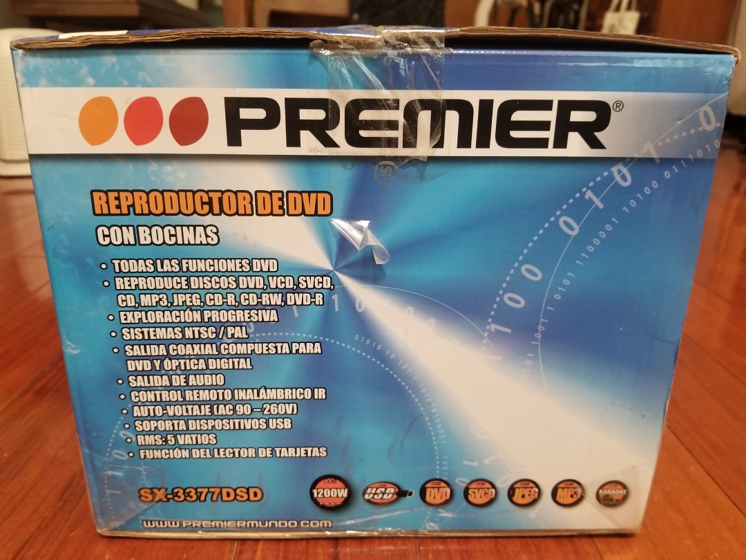 Premier SX-3377DSD DVD播放器, 音響器材, 其他音響配件及設備 - Carousell