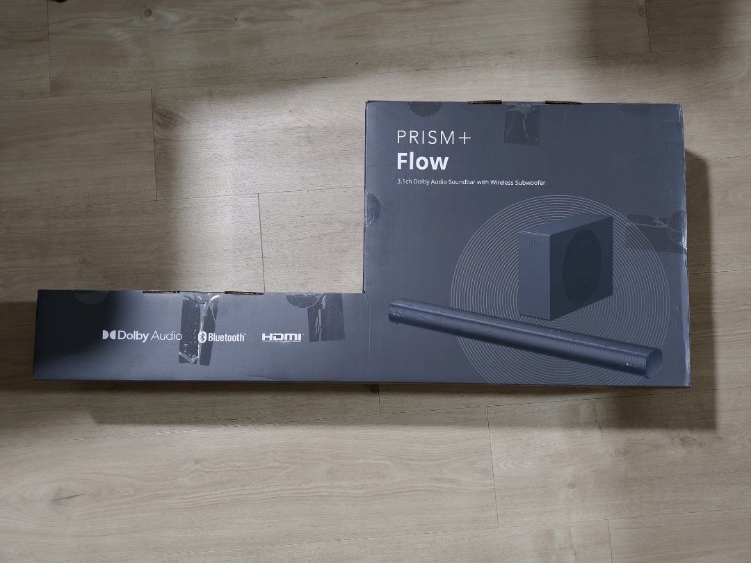 PRISM+ Flow Soundbar with Subwoofer, Audio, Soundbars, Speakers ...