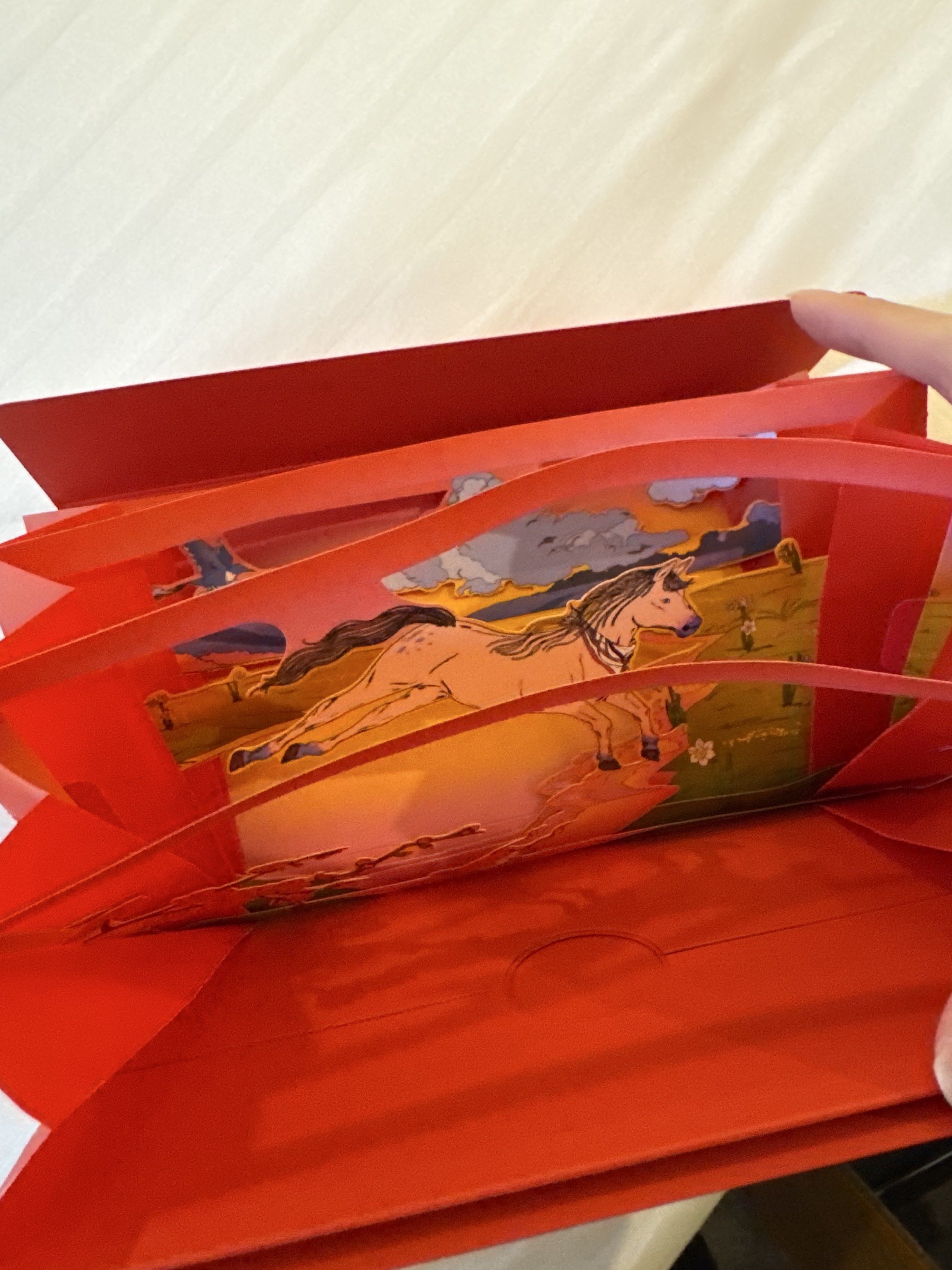 Hermes horse red packet 2026, Hobbies & Toys, Occasions & Party ...