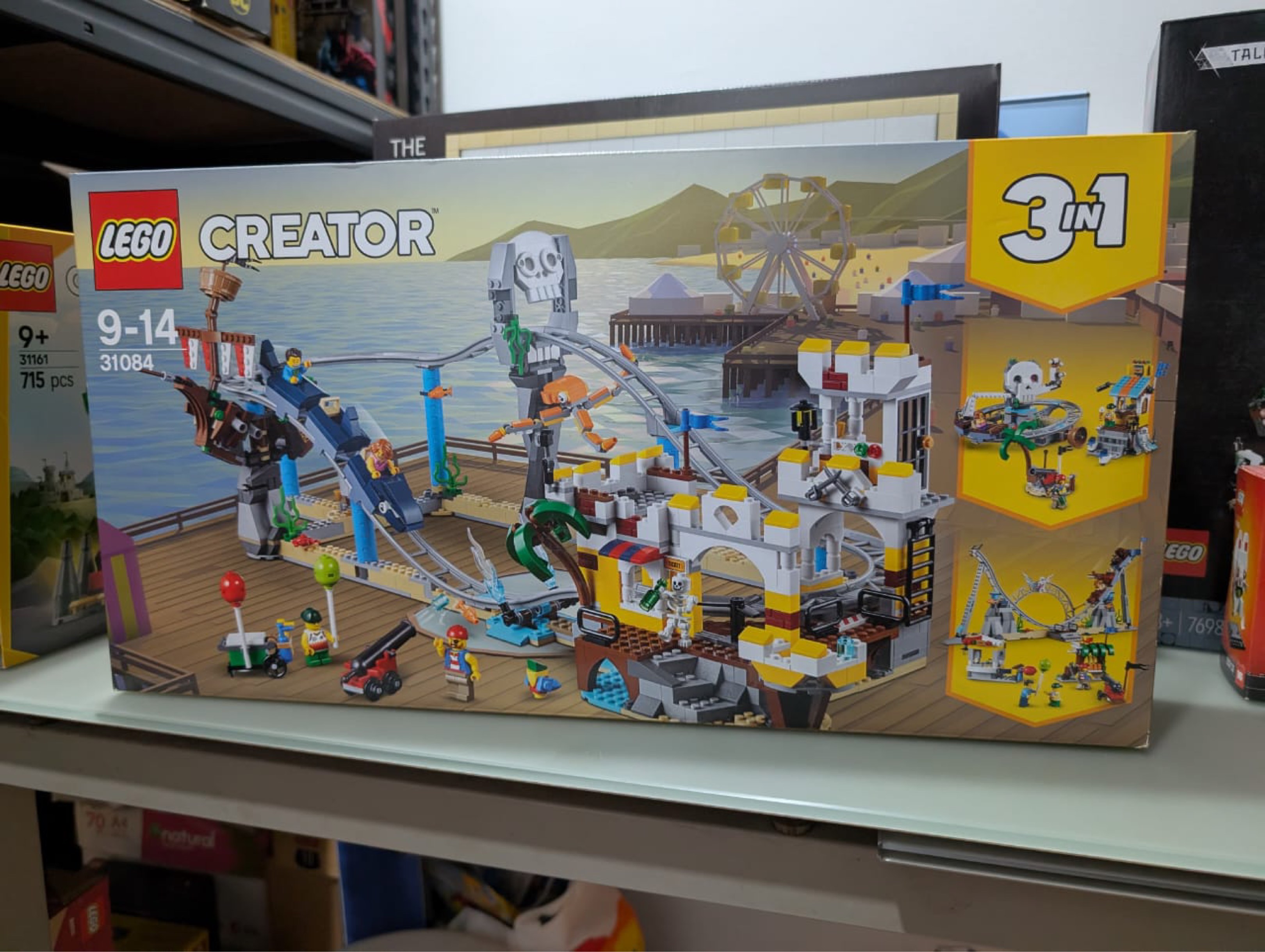 [SEALED] LEGO Creator 3-in-1 Pirate Roller Coaster Set 31084, Hobbies ...