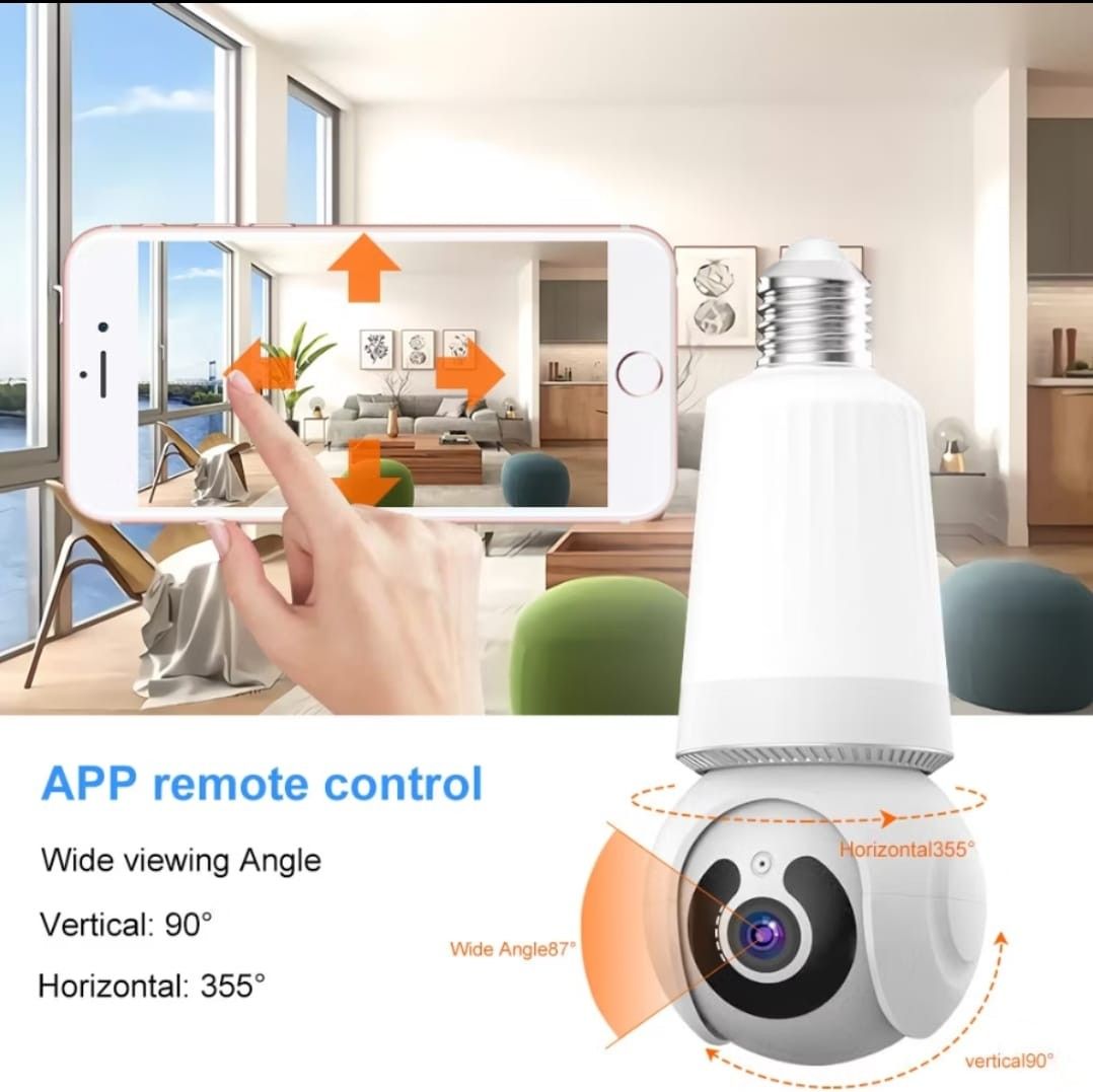 Smart Bulb Camera - Monitor and Illuminate, Car Accessories ...