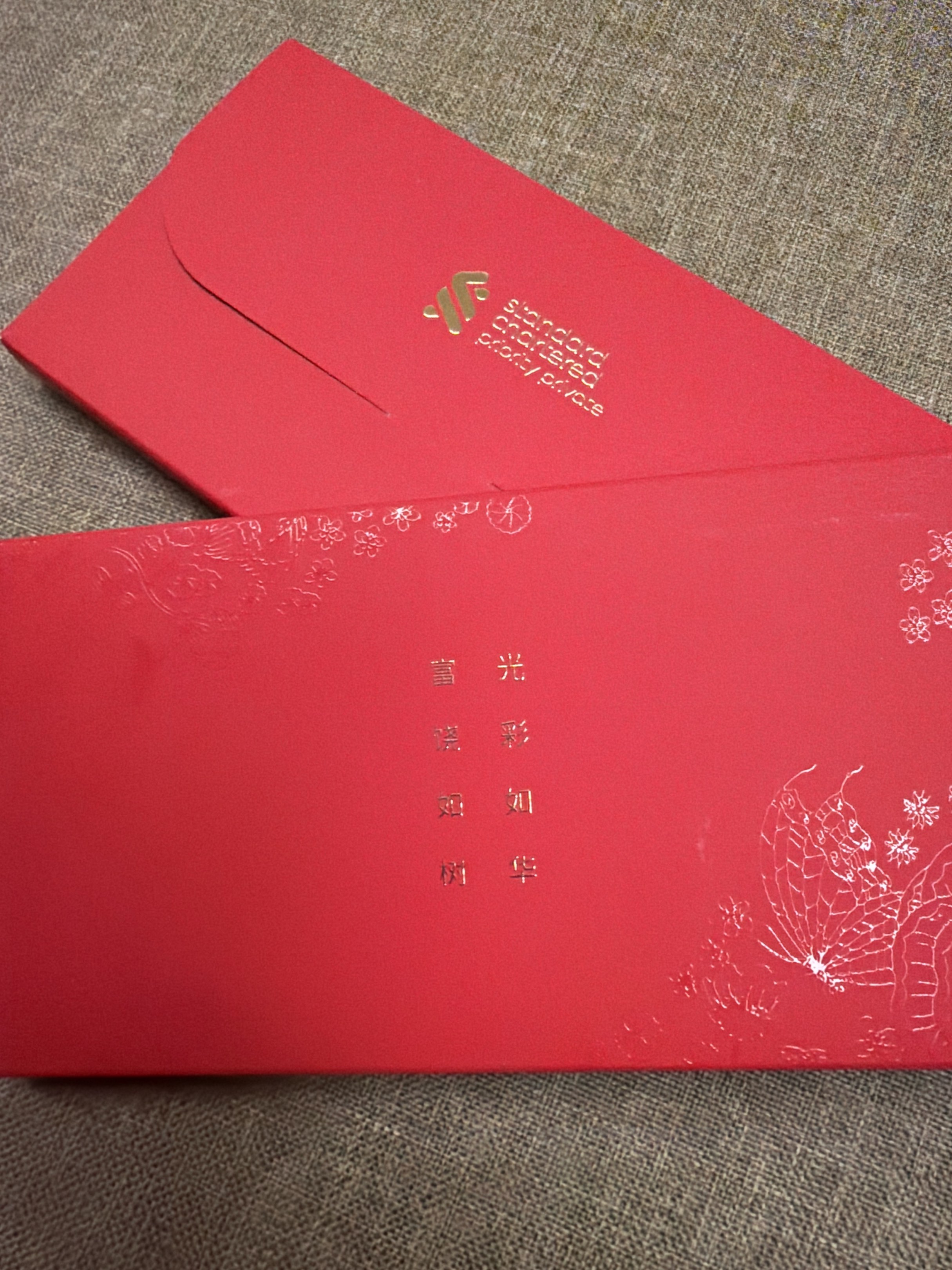 Standard Chartered Ang Pao Packets 2026, Hobbies & Toys, Stationery ...