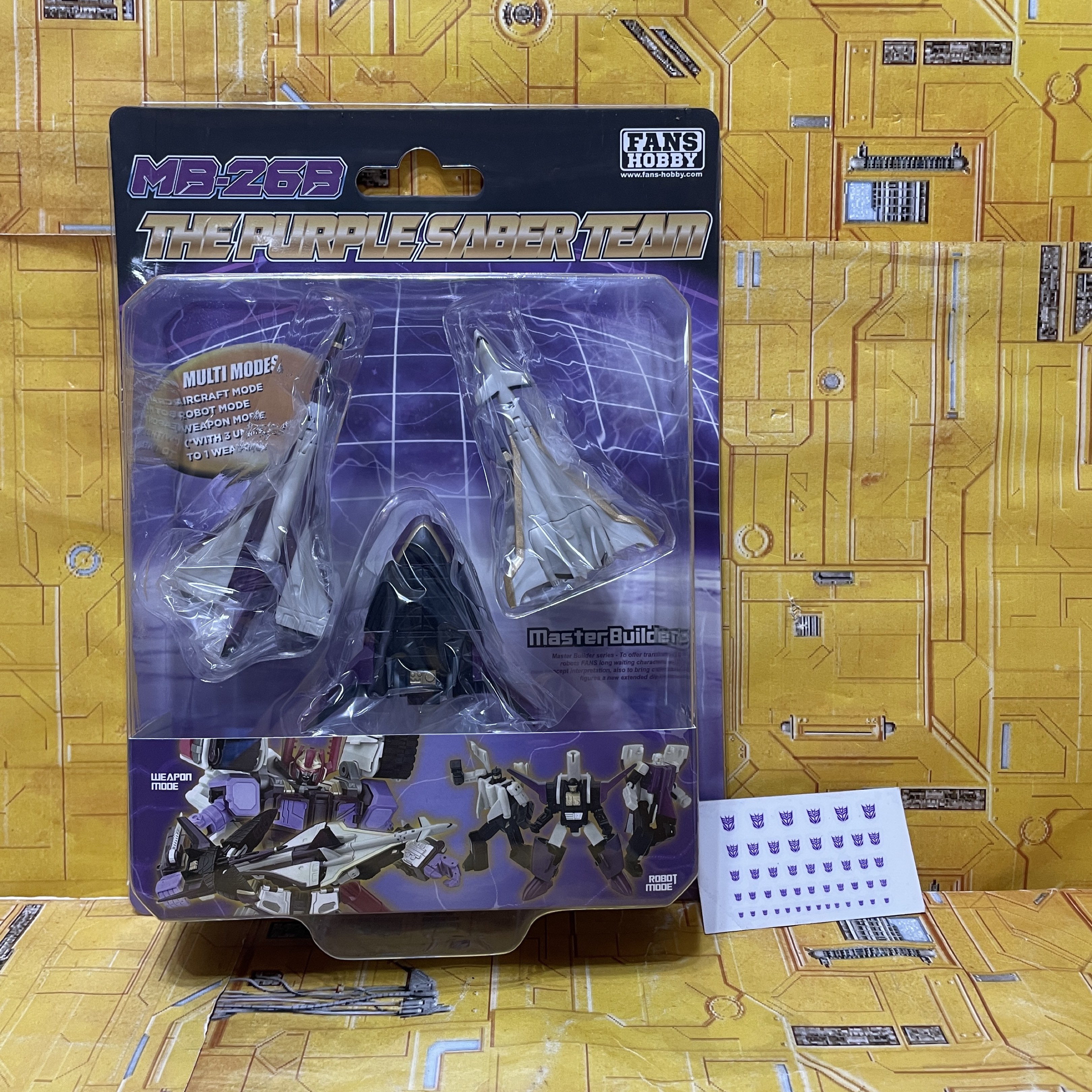 Transformers Fans Hobby FansHobby FH - MB-26B MB26-B The Saber Team ...