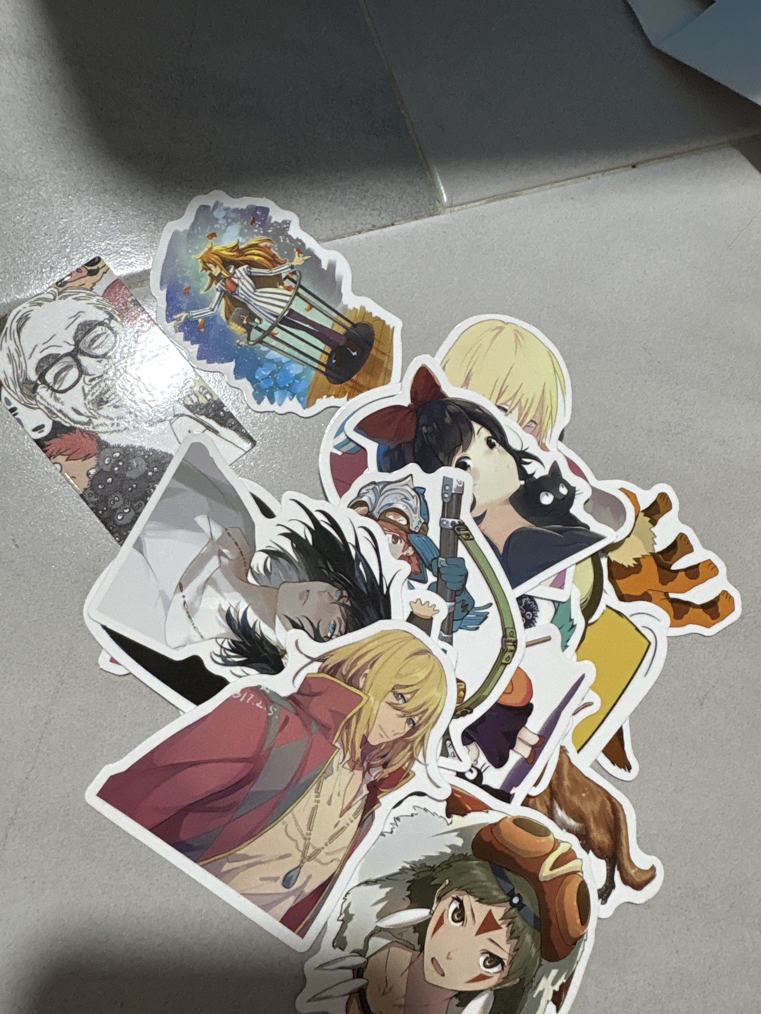 Anime Stickers - Studio Ghibli, etc., Hobbies & Toys, Art & Prints on ...