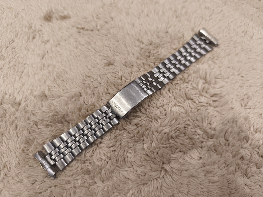 Curved Lug 19mm Vintage Seiko Watch Bracelet Stainless Steel, Men's ...