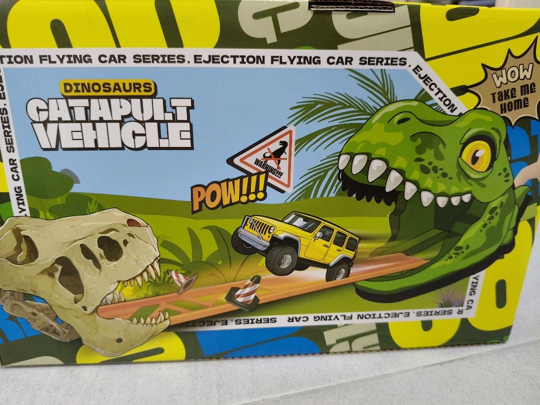Dinosaur Catapult Vehicle Toy - Brand New, Hobbies & Toys, Toys & Games ...