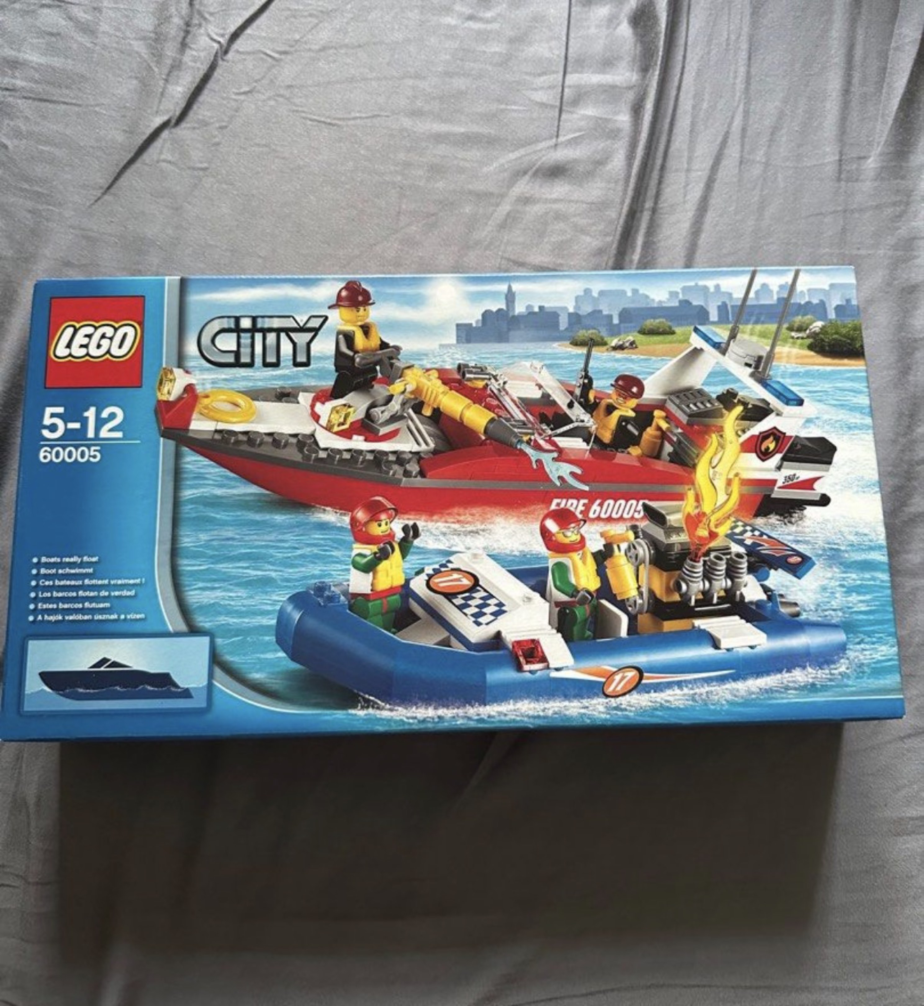 LEGO City Fire Boat 60005, Hobbies & Toys, Toys & Games on Carousell