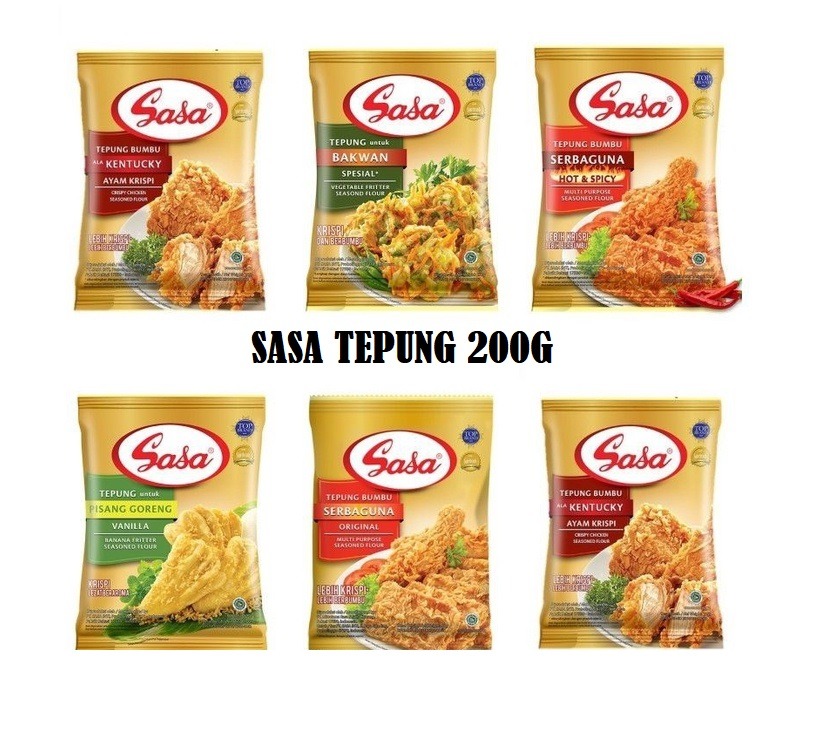 Sasa Tepung Bumbu 200G /SASA SEASONING FLOUR 200G, Food & Drinks ...