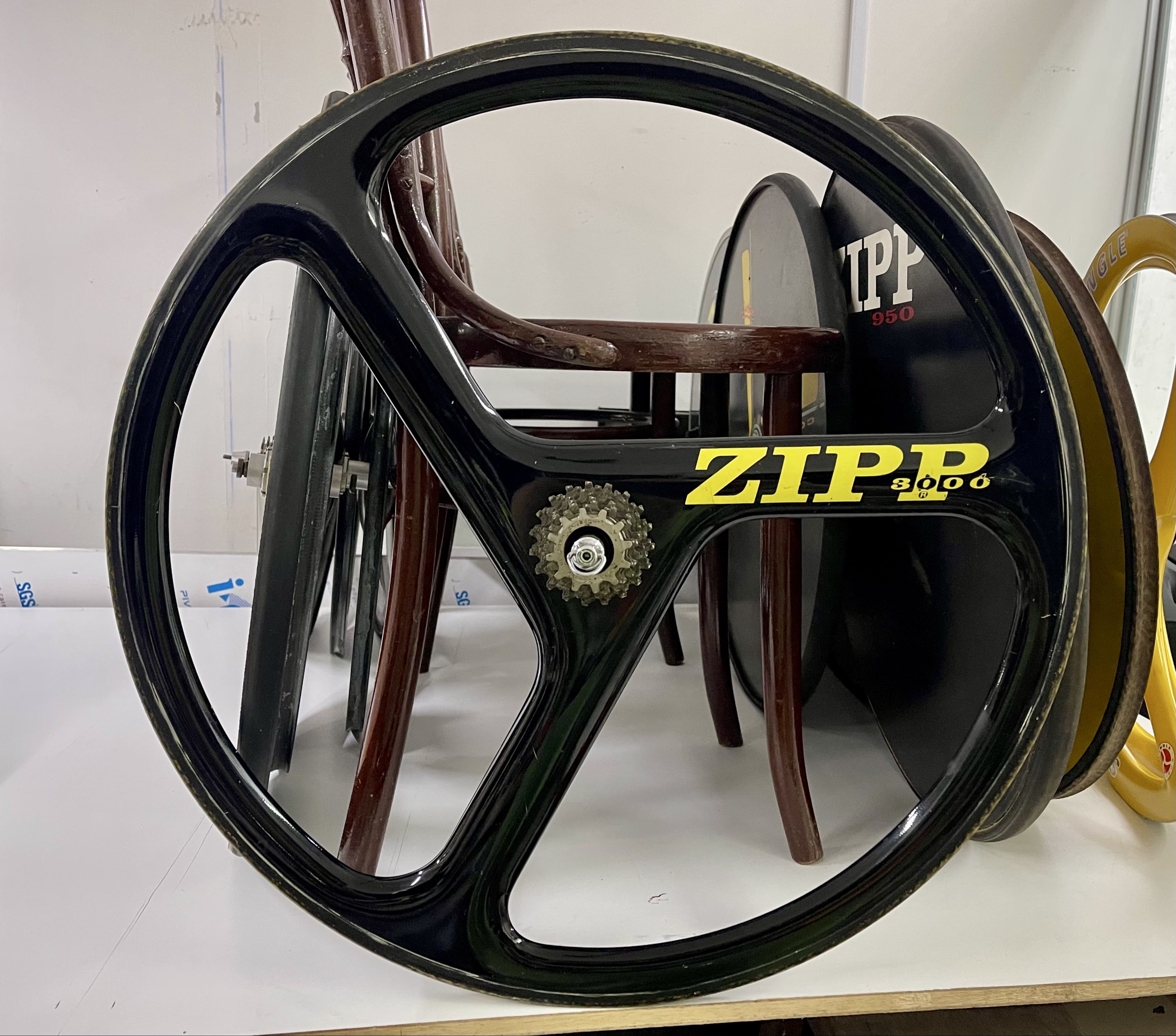 Very Rare Vintage Zipp 3000 Carbon Rear Wheelset, Sports Equipment ...