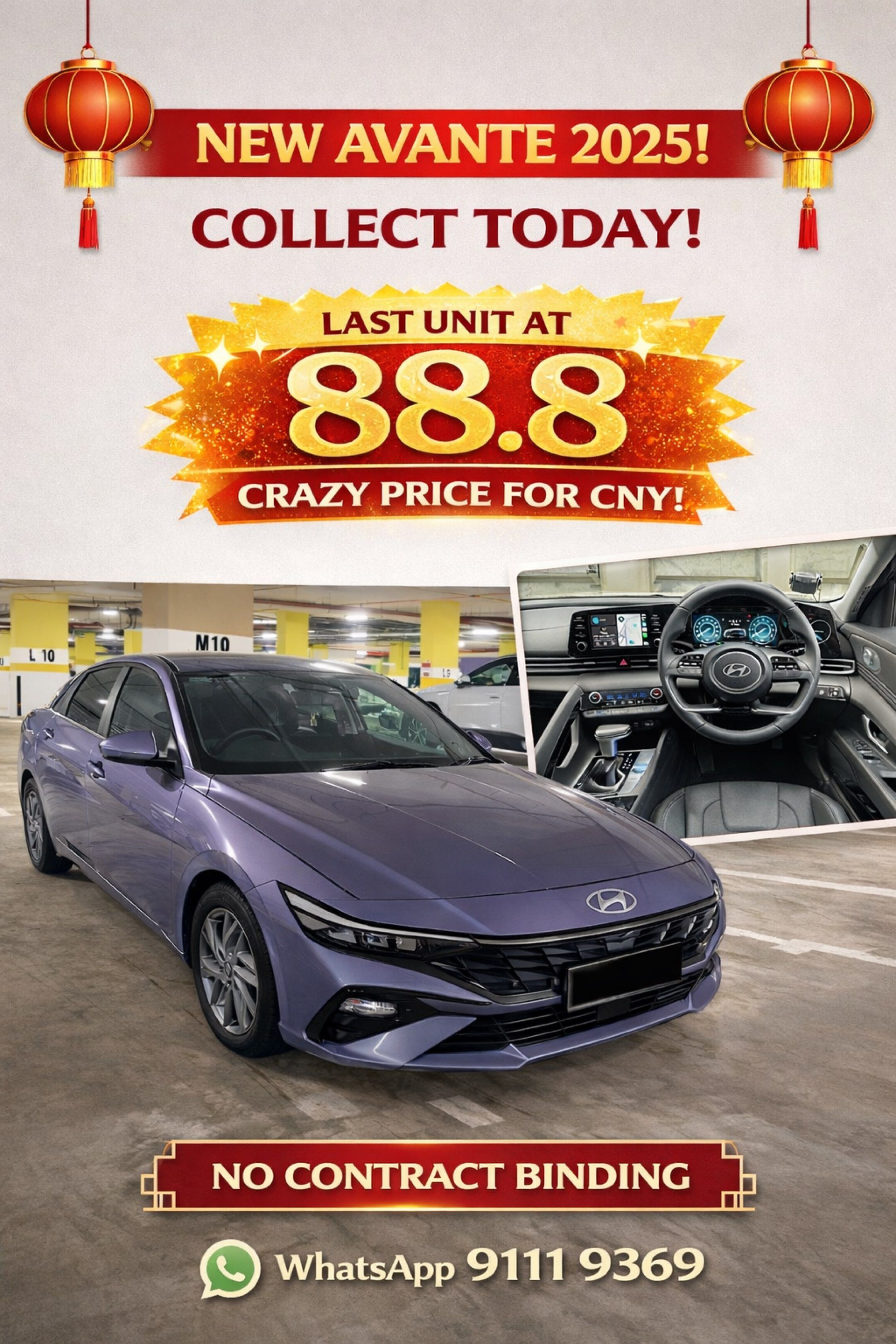 2025 new avante hybrid, Cars, Car Rental on Carousell