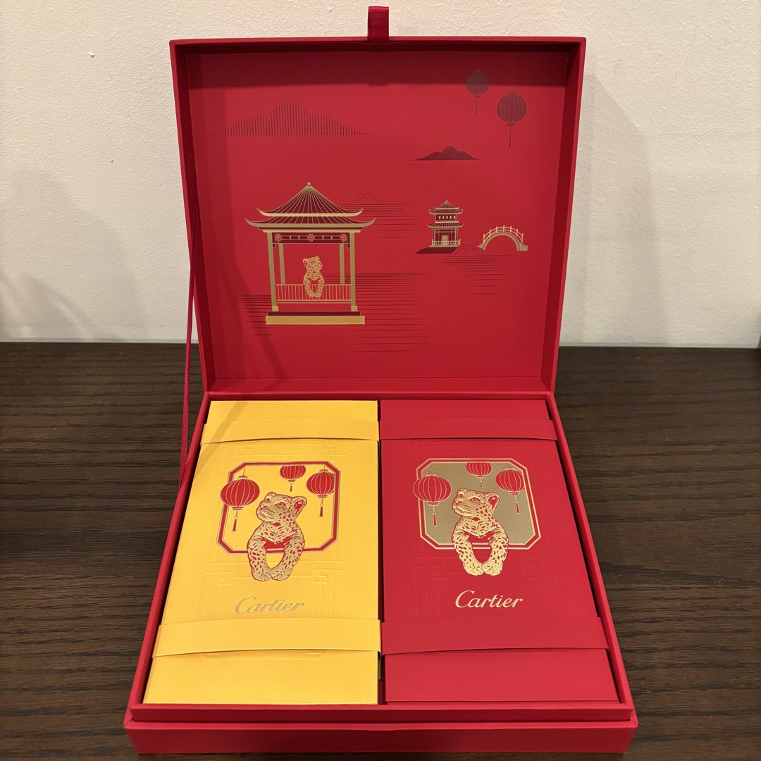 2026 Cartier Ang Pao Set, Hobbies & Toys, Stationery & Craft, Other ...
