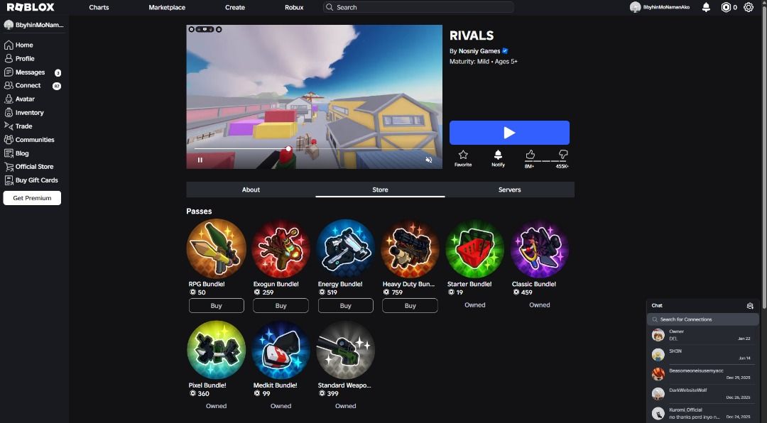 🔥 FOR SALE: SUPER STACKED BLOX FRUITS + RIVALS ACCOUNT 🔥, Video Gaming ...