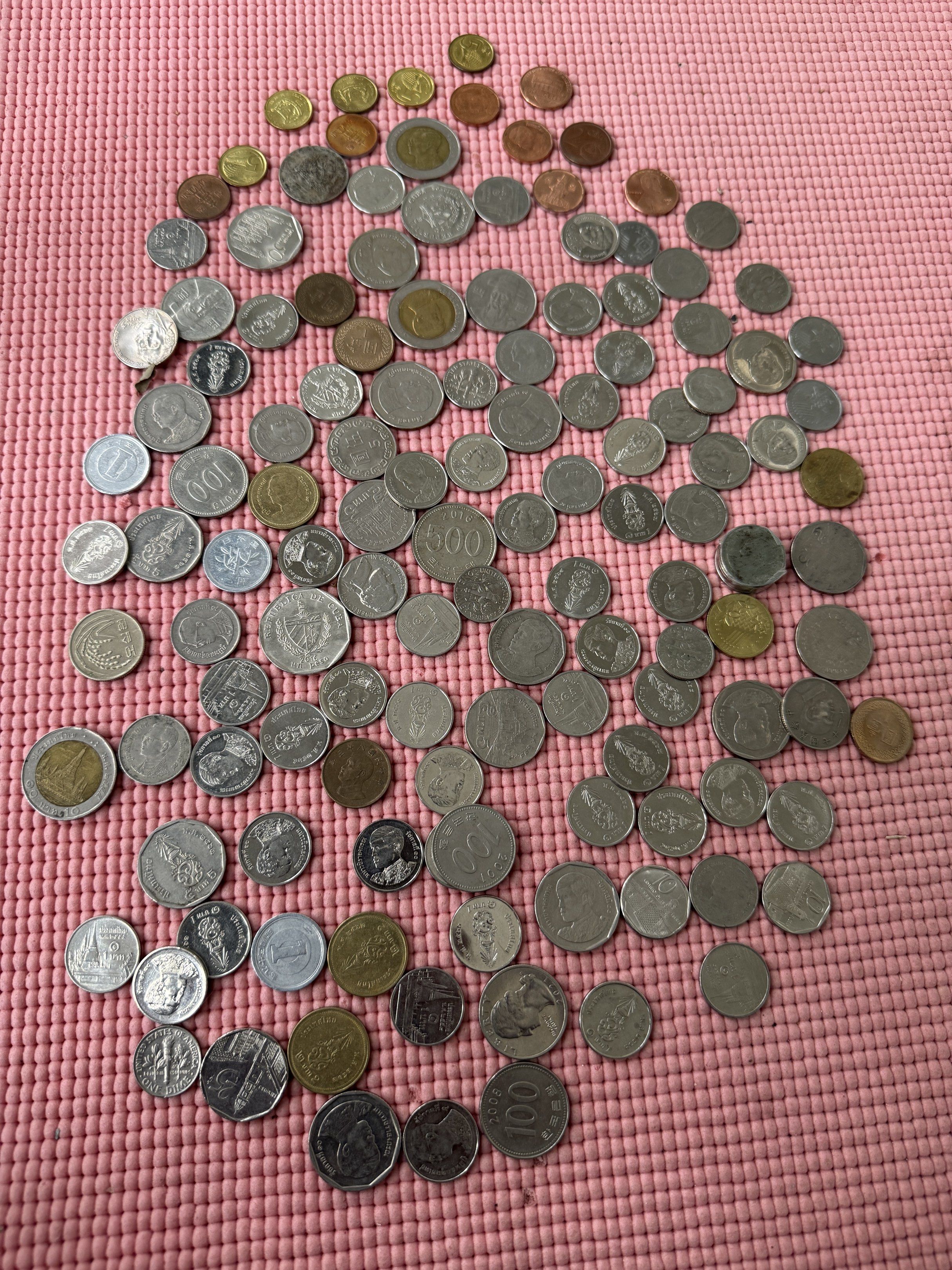 Assorted World Coins - Various Denominations, Hobbies & Toys ...