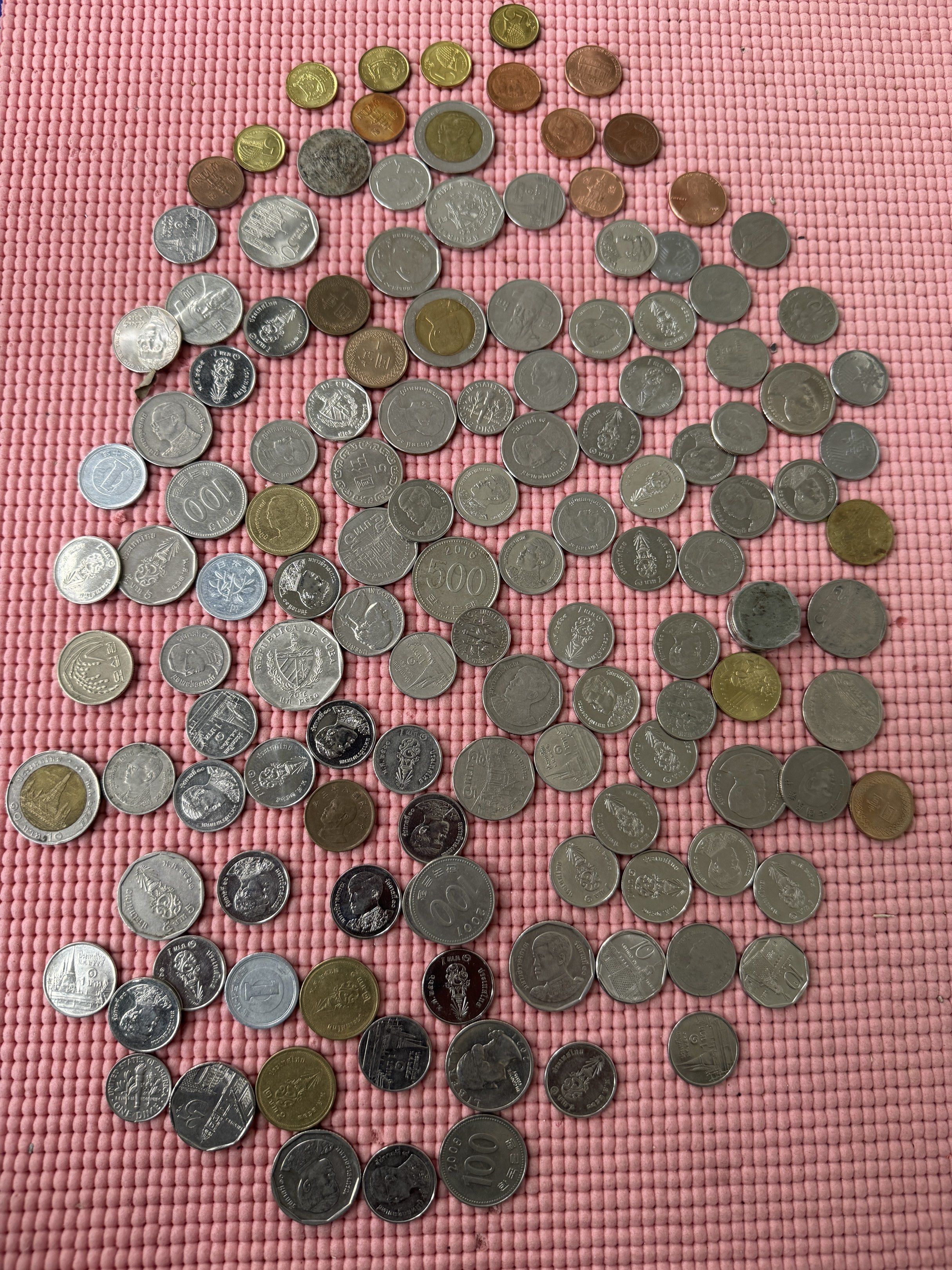 Assorted World Coins - Various Denominations, Hobbies & Toys ...