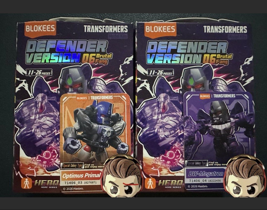 Blokees Transformers Defender Version 6 Secret, Hobbies & Toys, Toys ...