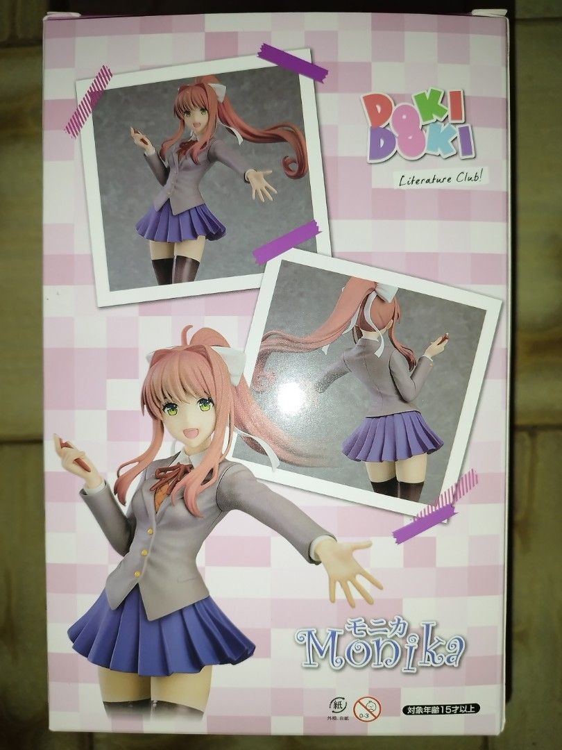 Doki Doki Literature Club Monika Figure, Hobbies & Toys, Toys & Games ...