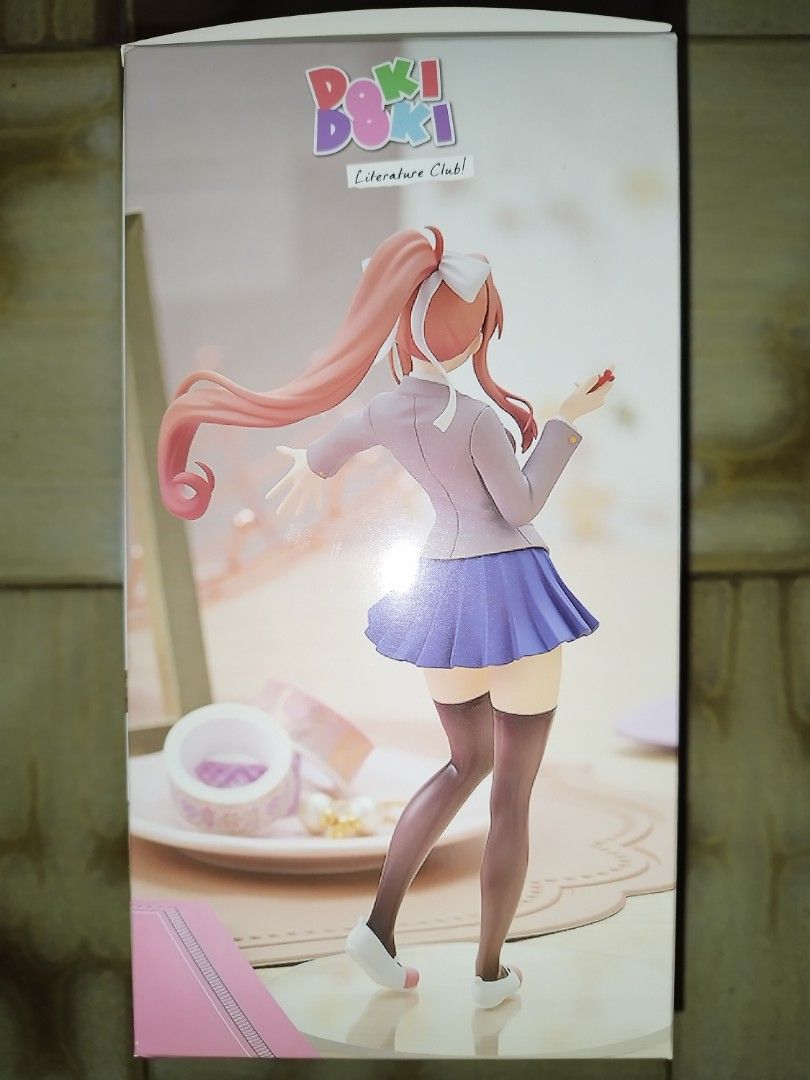 Doki Doki Literature Club Monika Figure, Hobbies & Toys, Toys & Games ...