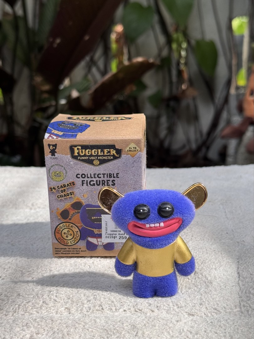 Fuggler Collectible Figure Gold Series RARE, Hobbies & Toys, Toys ...