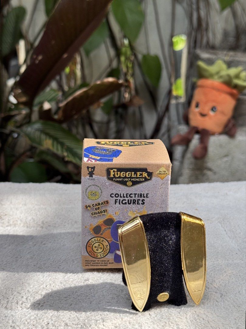 Fuggler Collectible Figure Gold Series ULTRA RARE, Hobbies & Toys, Toys ...