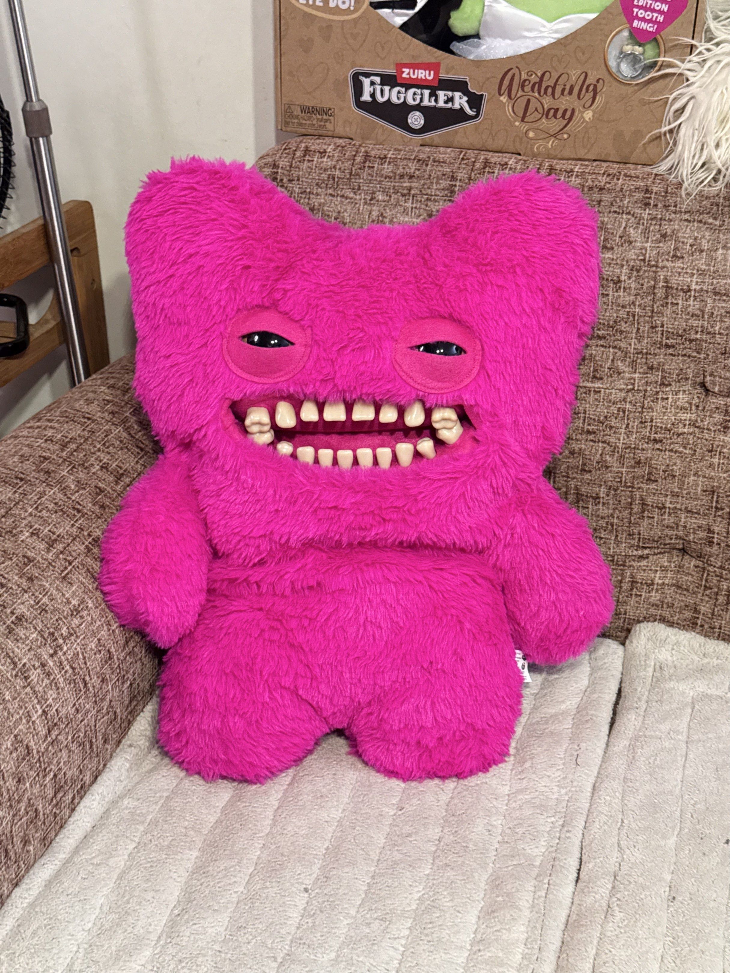 Fuggler Mr. Buttons XL 18 inches, Hobbies & Toys, Toys & Games on Carousell