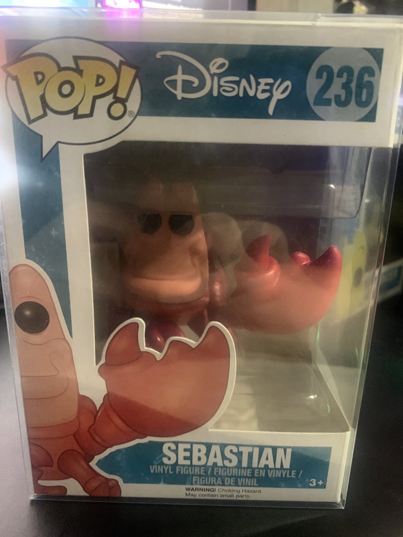 Funko Pop! Disney The Little Mermaid Sebastian #236, Hobbies & Toys ...