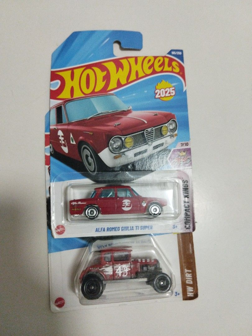 Hot Wheels Alfa Romeo Giulia Ti Super & Ford Model A custom, Hobbies ...