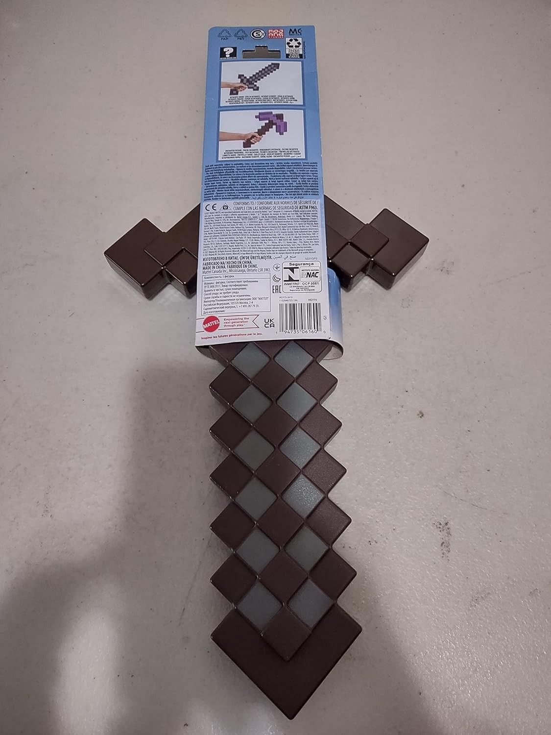 Minecraft Mattel Netherite Sword 17 inch Pretend Play, Hobbies & Toys ...