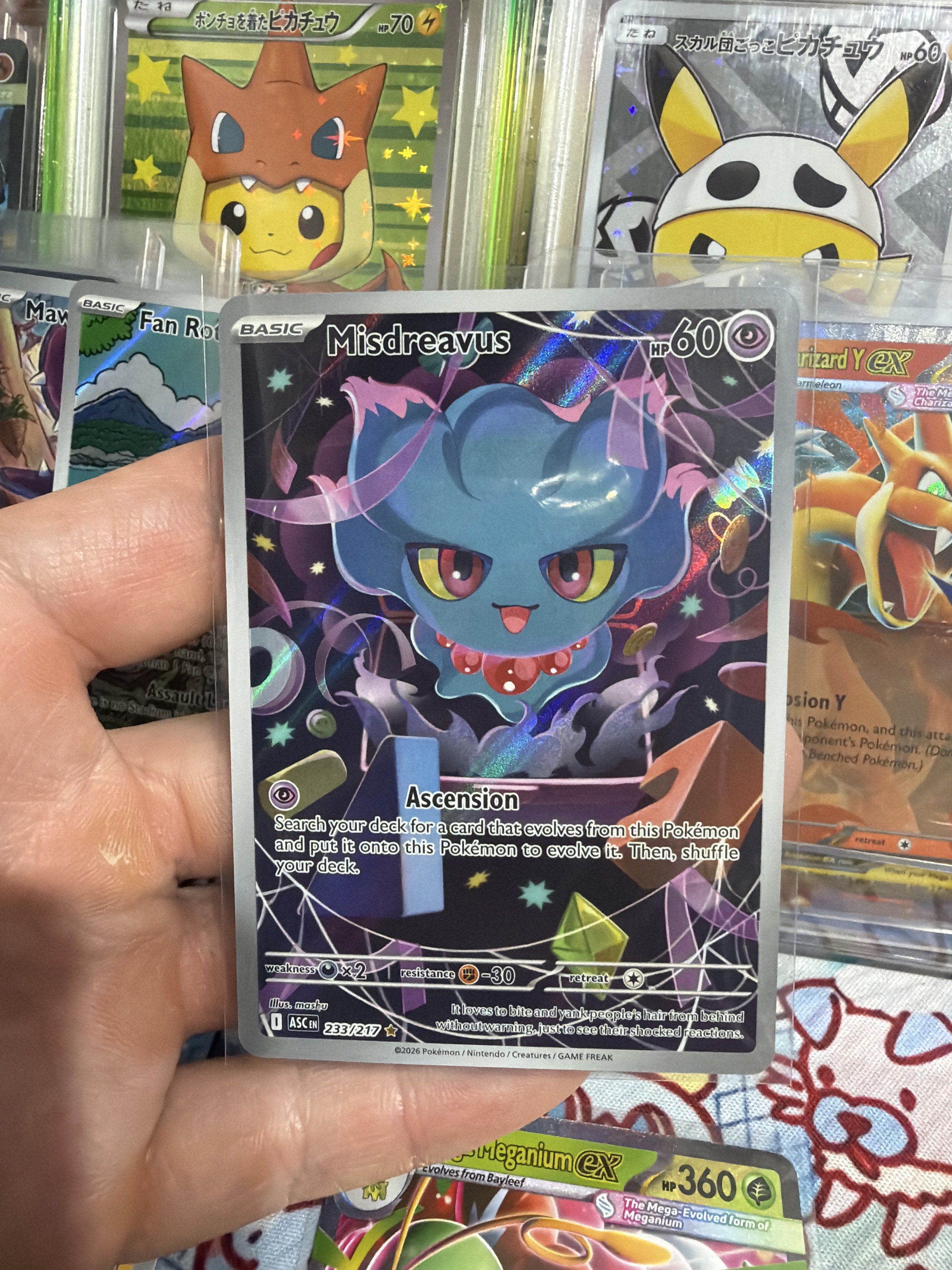 Misdreavus Ir Ascended Heroes Hobbies And Toys Toys And Games On Carousell