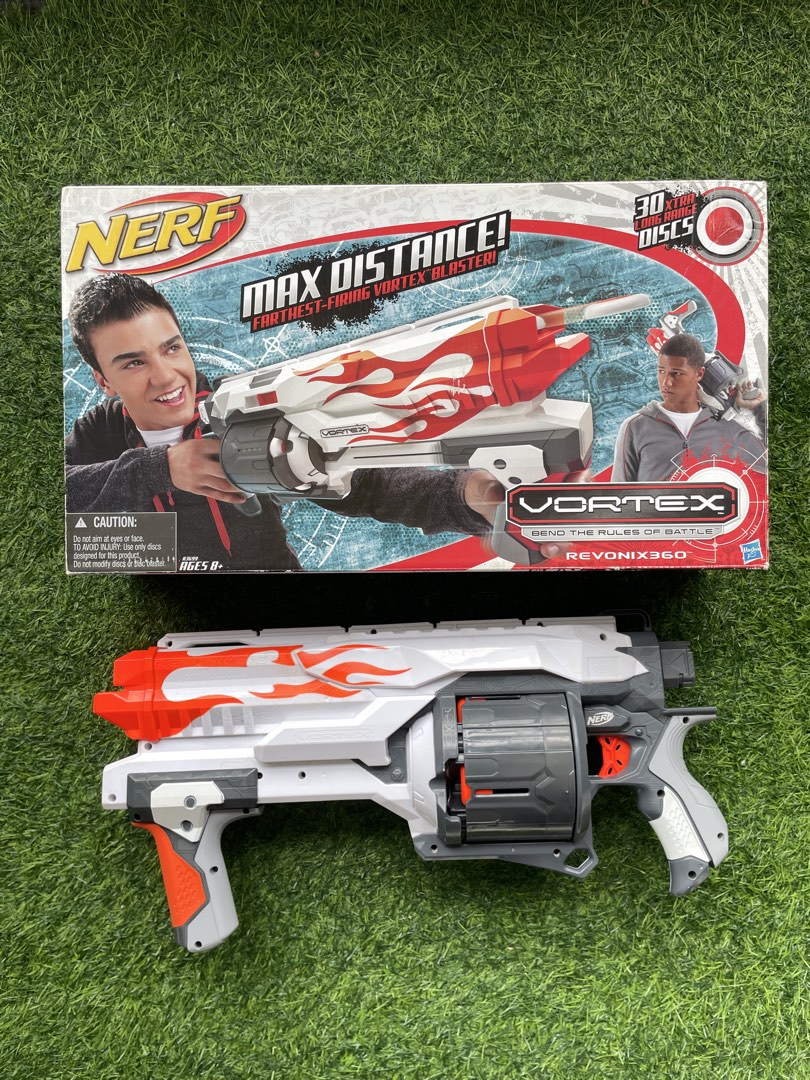 Nerf Vortex Revonix 360 Blaster, Hobbies & Toys, Toys & Games on Carousell